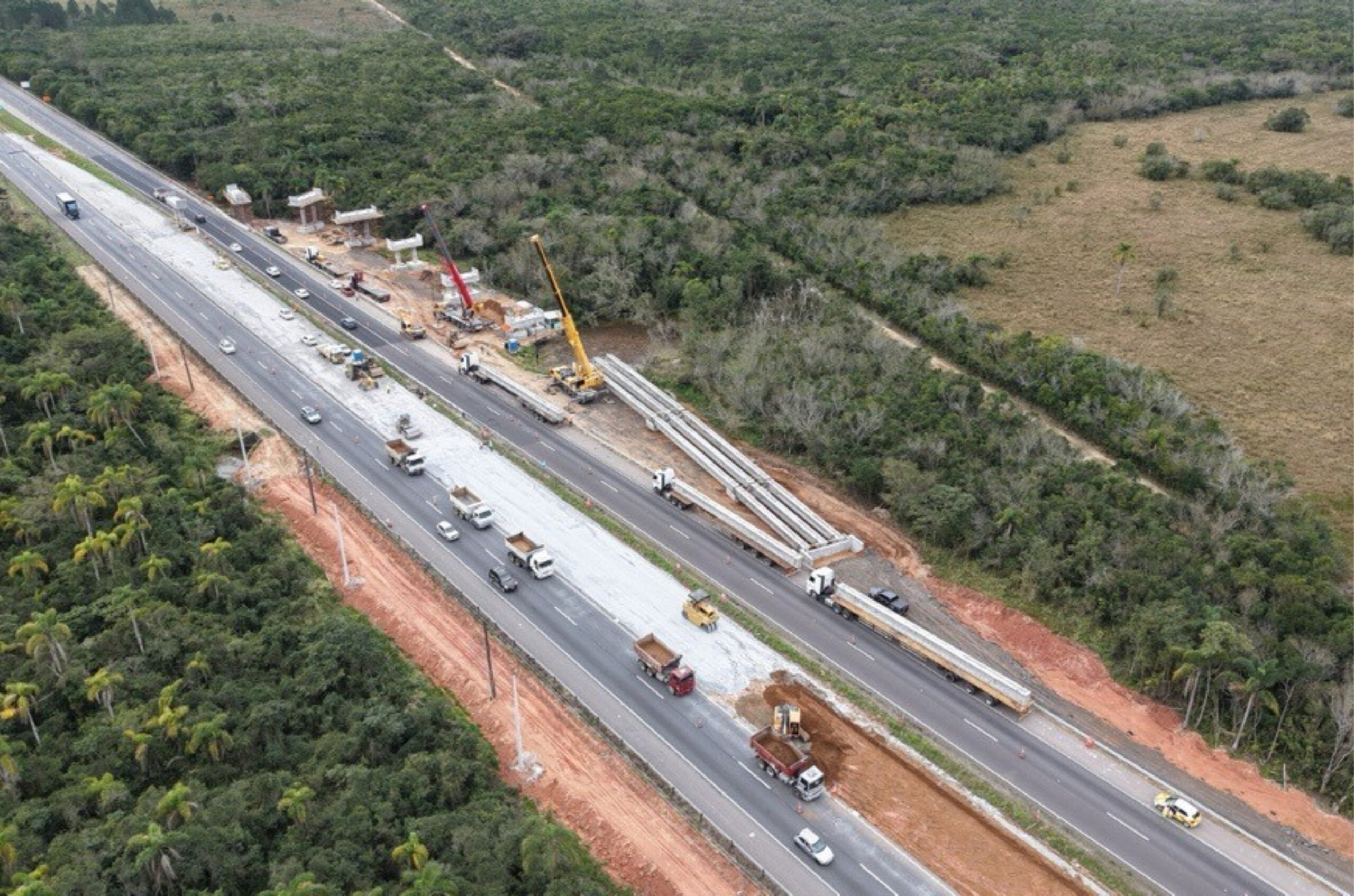 Obras na BR-101 entre Paulo Lopes e Passo de Torres podem causar ...