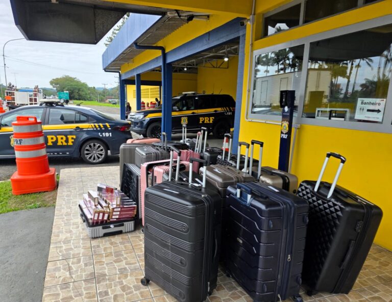 PRF faz apreensão milionária em ônibus e encontra carga ilegal ...